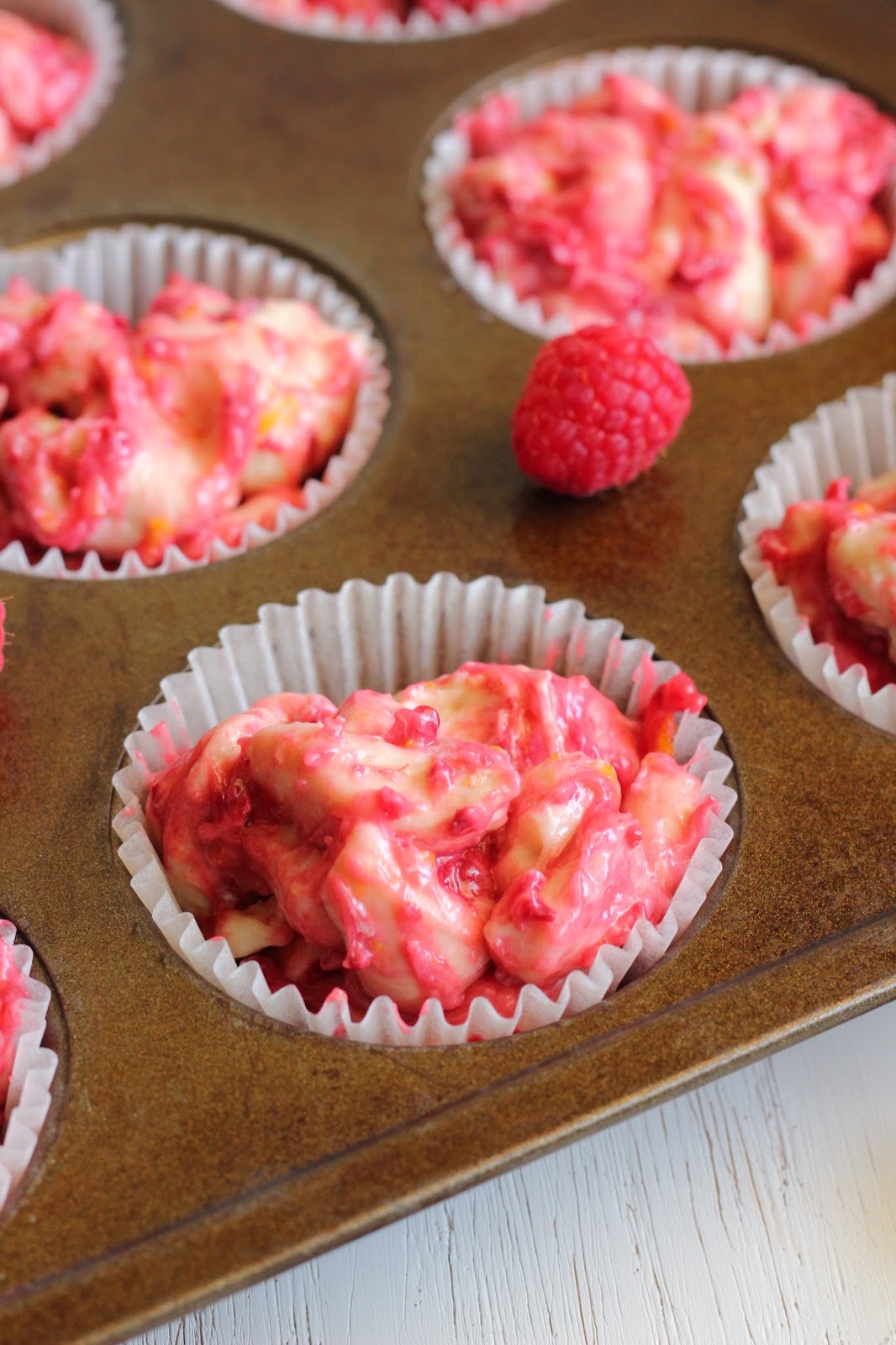 Eat Cake For Dinner: Raspberry Orange Roll Cupcakes