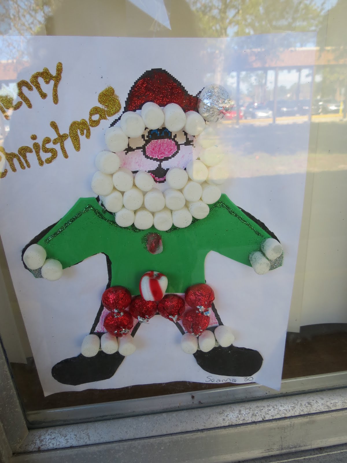 First Grade Speedsters: Santa's New Suit Family Project