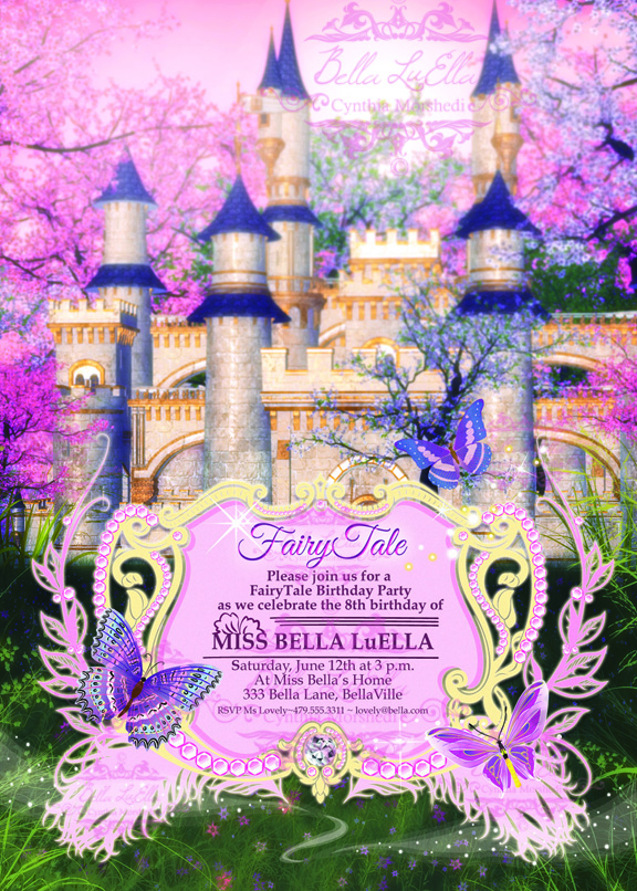 Bella LuElla: Fairytale Invitations!