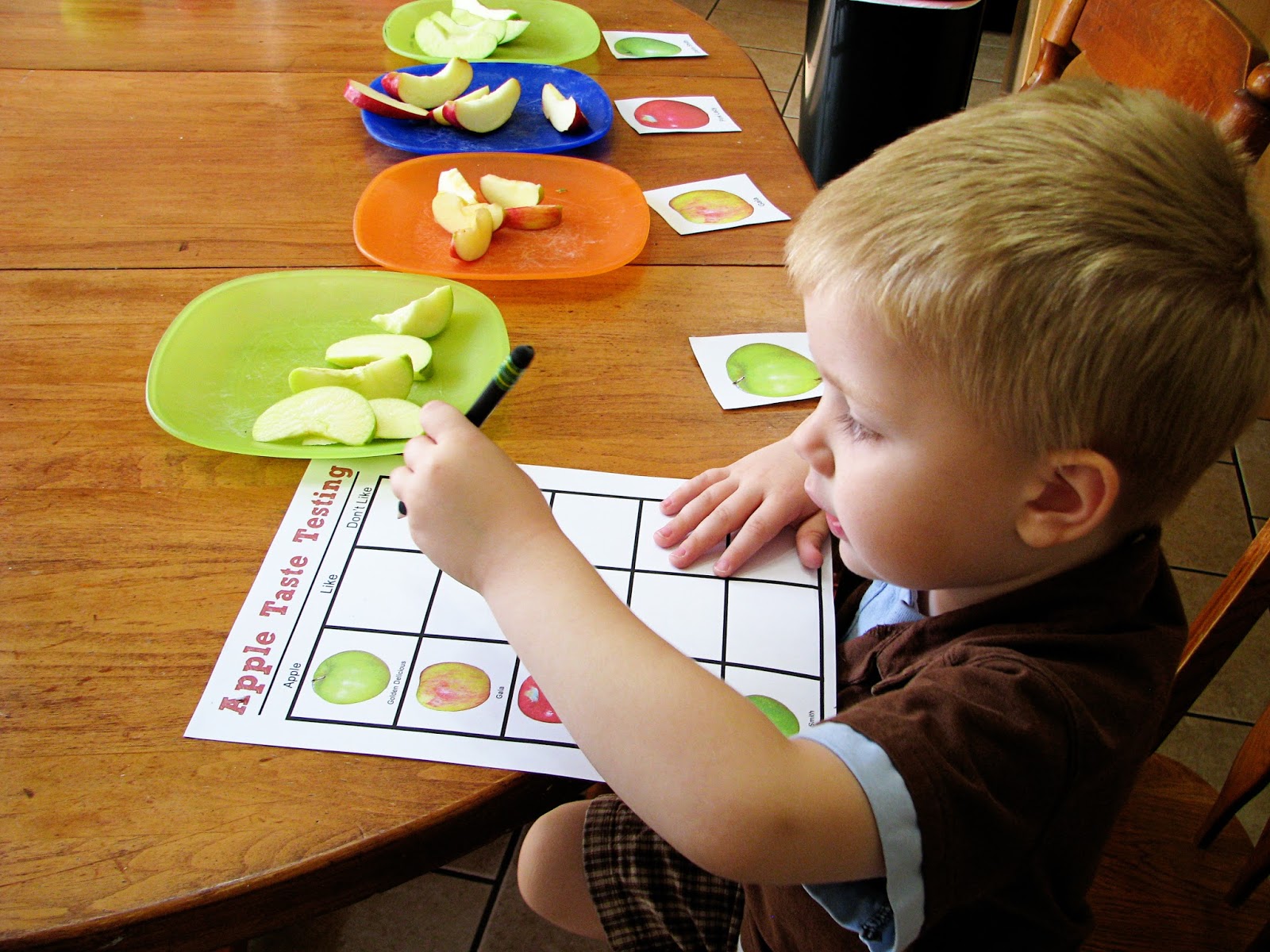 Mommy's Little Helper: Apple Preschool Theme