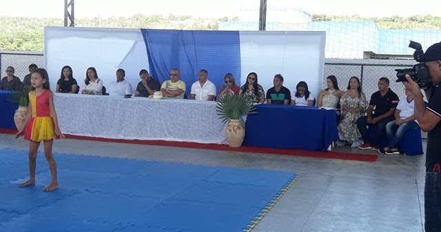 Blog do Professor Bebel: Croatá: inauguração da Escola em tempo ...