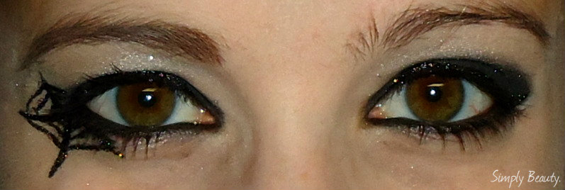 Simply Beauty.: Spider web eye look!