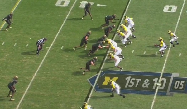 Burgeoning Wolverine Star: MSU linebacker blitzes