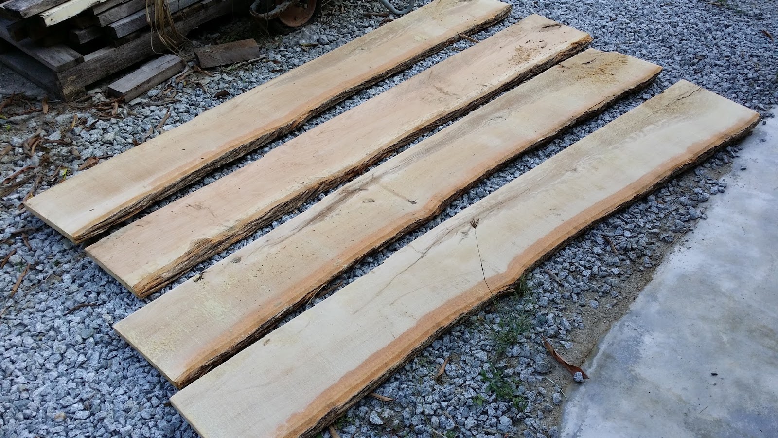 TEMBUSU WOODWORKS: Kayu Solid Tembusu 1"×12"×6'