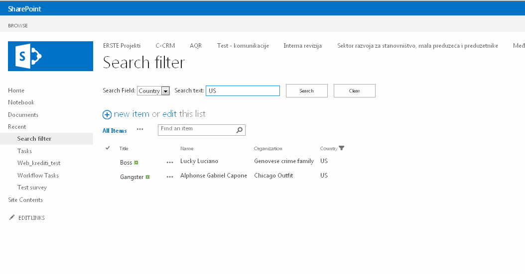 SharePoint tricks: Add List Filter Search - SharePoint 2013