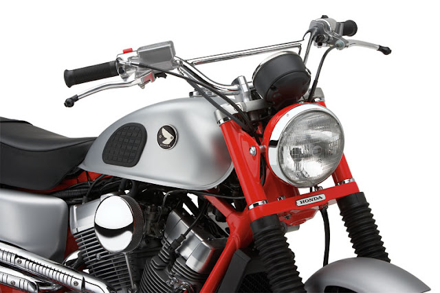 MOTORCYCLE 74: Cobra Honda CL750 Scrambler classic