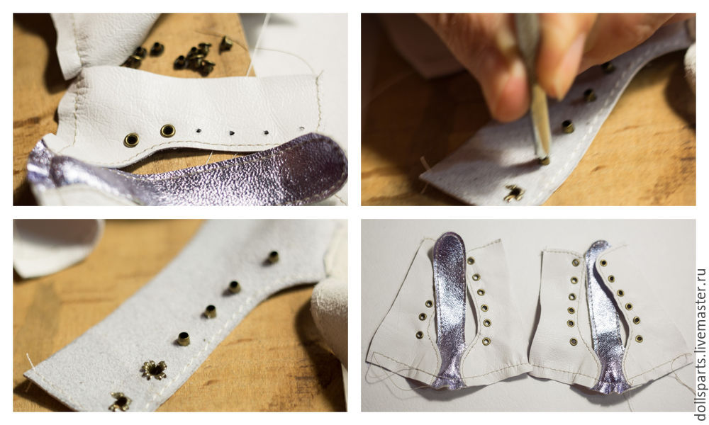 Botinhas para bonecas com molde e passo a passo - Ver e Fazer