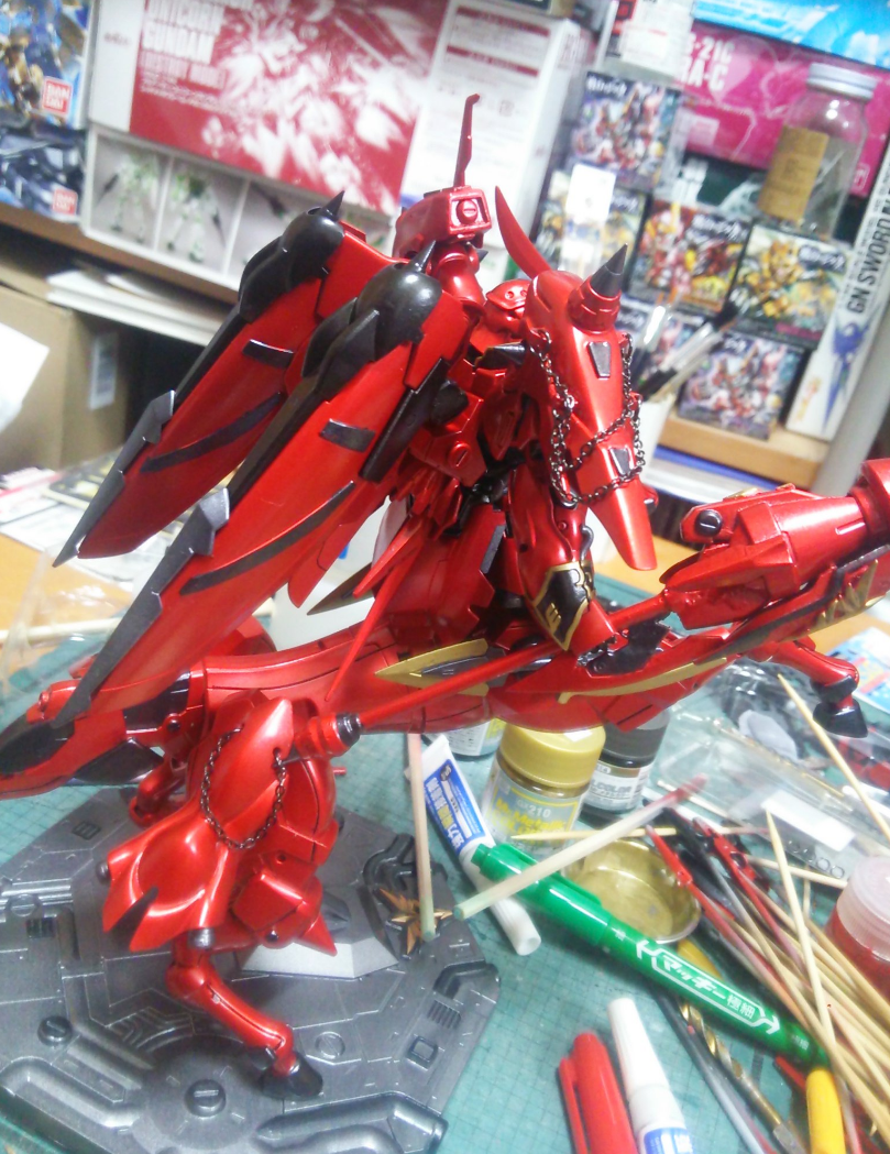 GUNDAM GUY: 1/144 Sinanju Centaur - Custom Build
