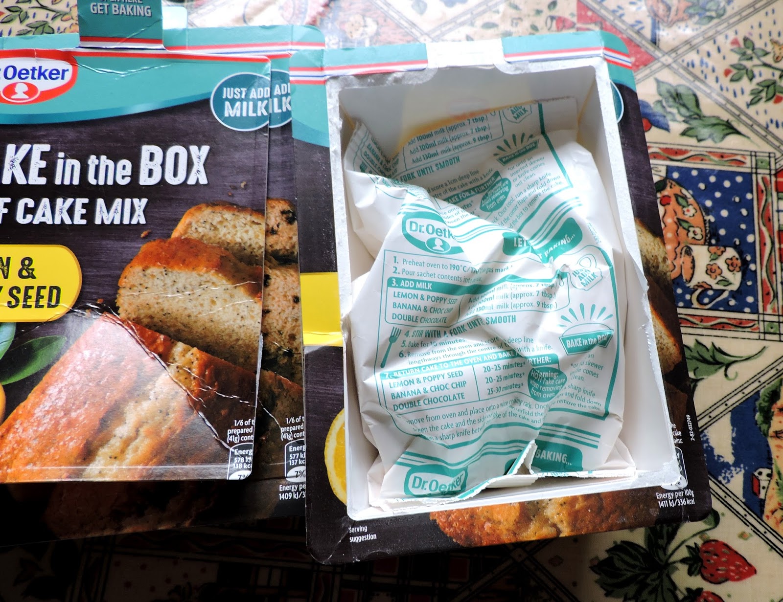 Dr Oetker Bake in the Box Loaf Cakes | The English Kitchen