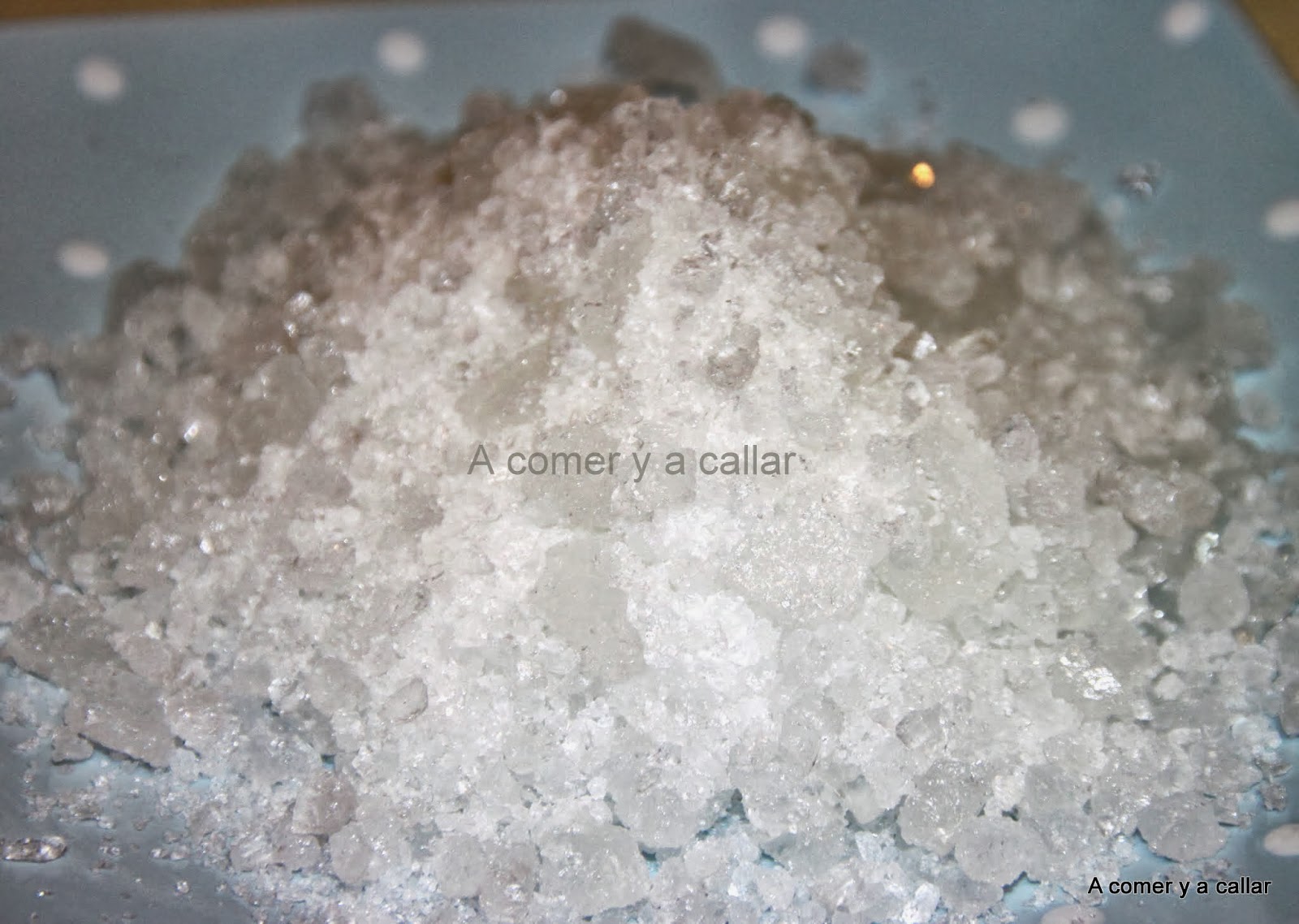 A comer y a callar: AZUCAR PERLADA