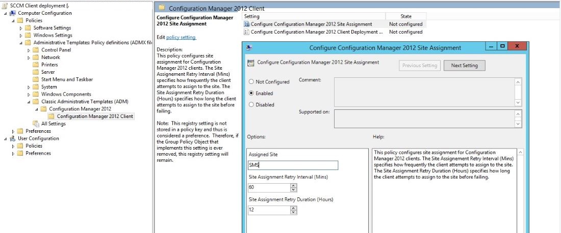 Sccm 2012 Client Installation Using Group Policy
