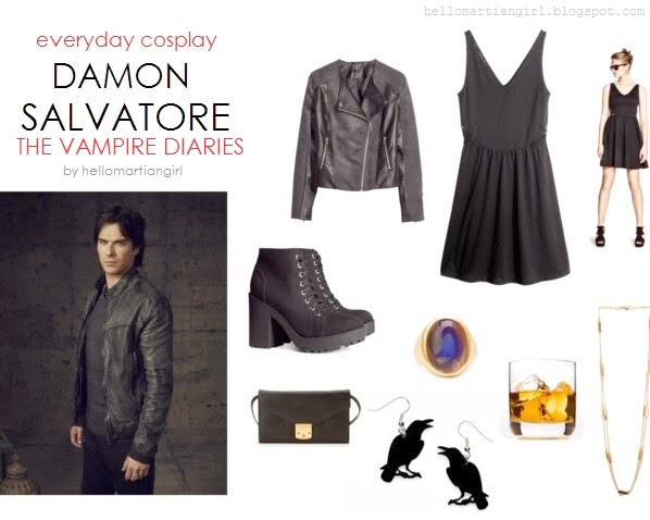 hello martian girl: Everyday Cosplay: Damon Salvatore (TVD)