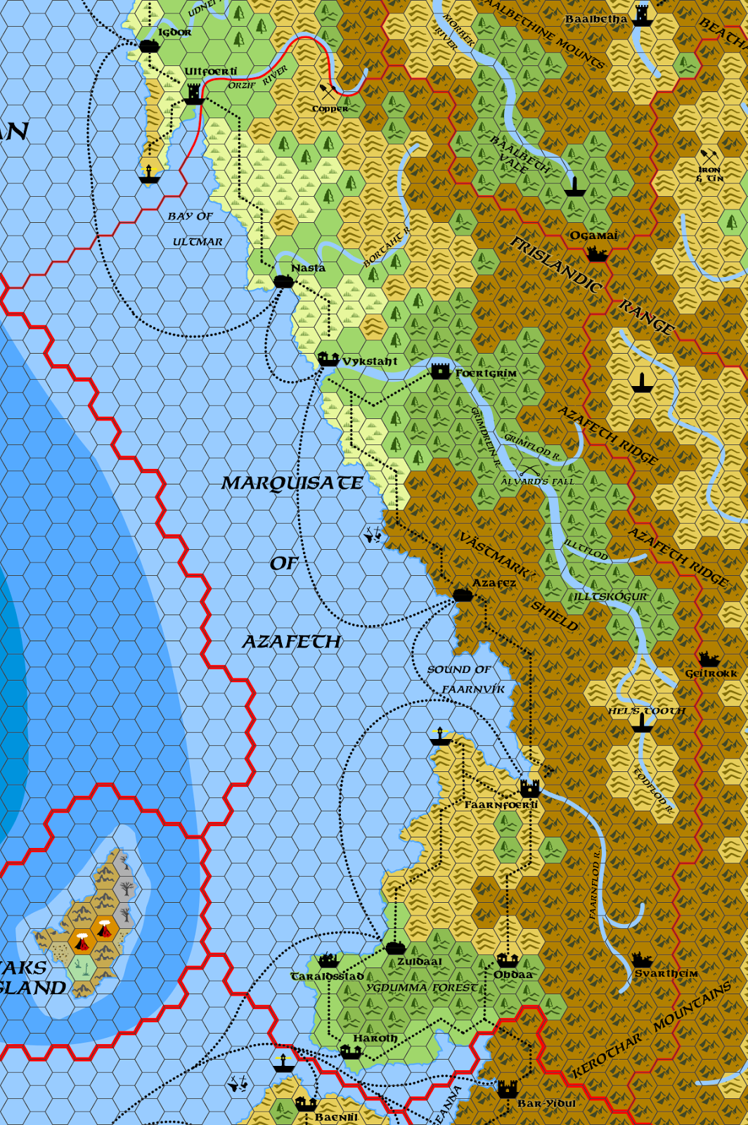 About Bruce Heard and New Stories: Frisland: The Marquisate of Azafeth