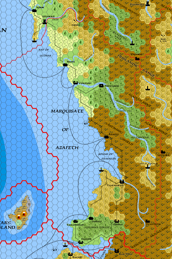 About Bruce Heard and New Stories: Frisland: The Marquisate of Azafeth