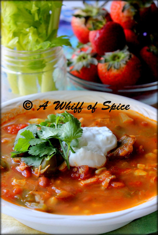 Good Old Chicken and Red Bean Soup - I call it my Mexican Soup