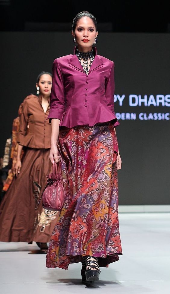 About Hijab Indonesia: 50+ Model Baju Batik Terbaru 2017: Modern & Elegan