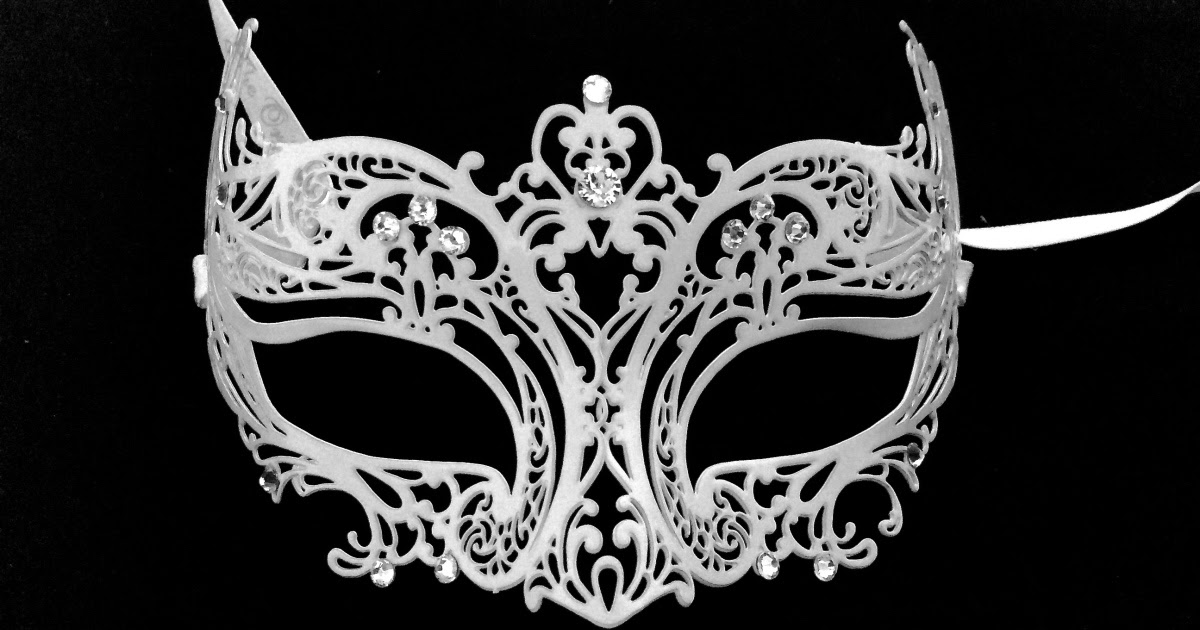 Angel Filigree Masquerade Mask - Swarovski Edition For Women