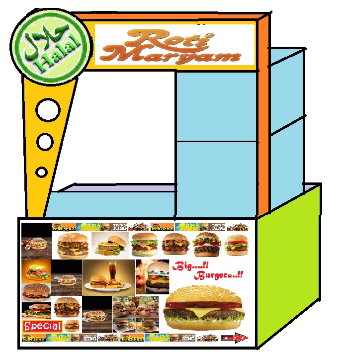 Burger booth - Mbah Rombong