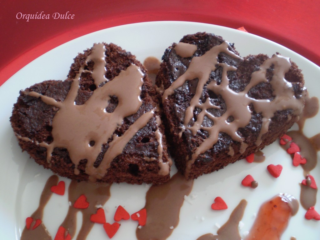 Orquídea Dulce: Corazones de chocolate y fresa ¡Para enamorar!