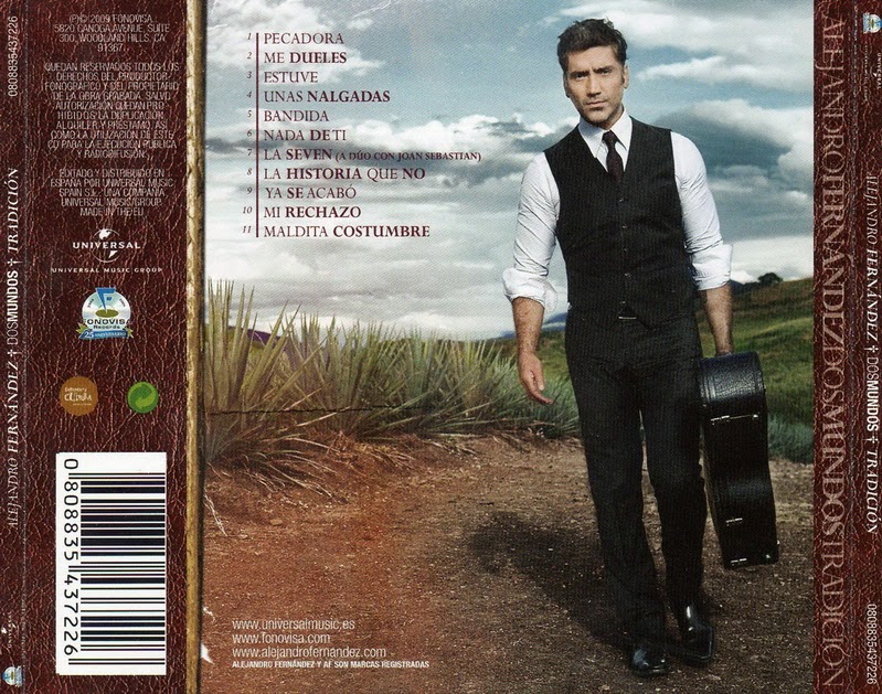 ENTRE MUSICA: ALEJANDRO FERNANDEZ - Dos Mundos Tradicion