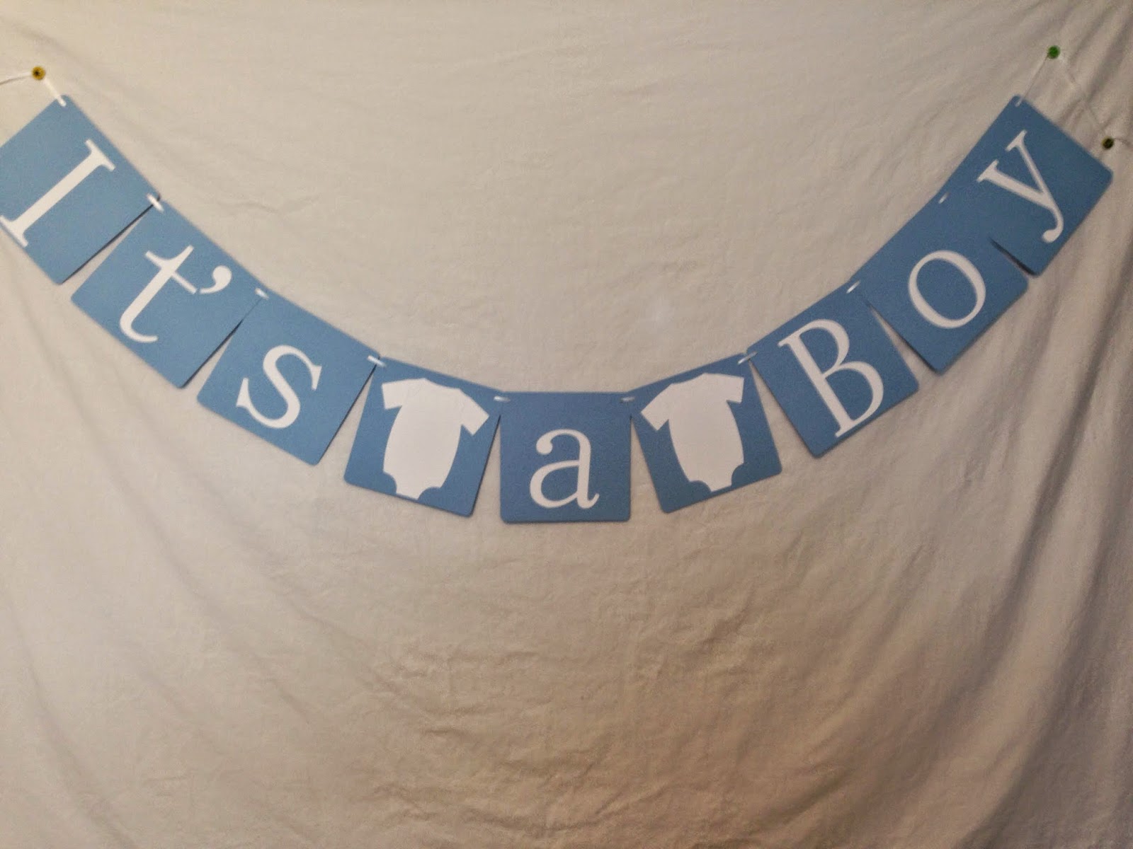 For the Love of Paper: It's a Boy Banner!