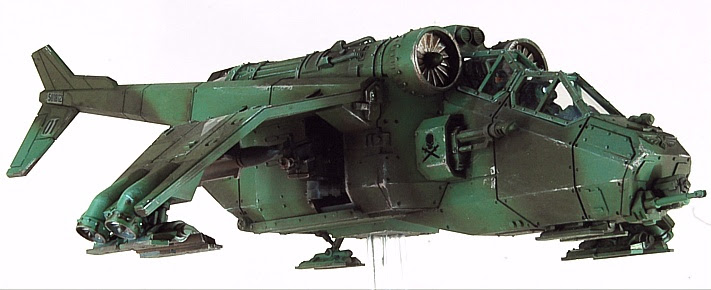 Warren Hudson Modelling: Warhammer 40k Valkyrie