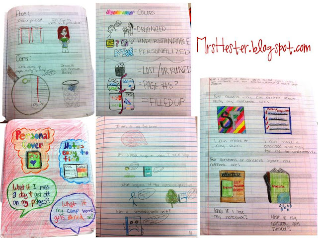 Mrs. Hester's Classroom : General Interactive Notebook Pages