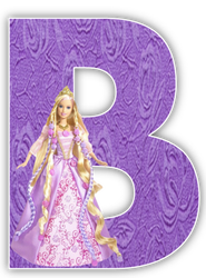 Alfabeto de Barbie Princesa. - Oh my Alfabetos!