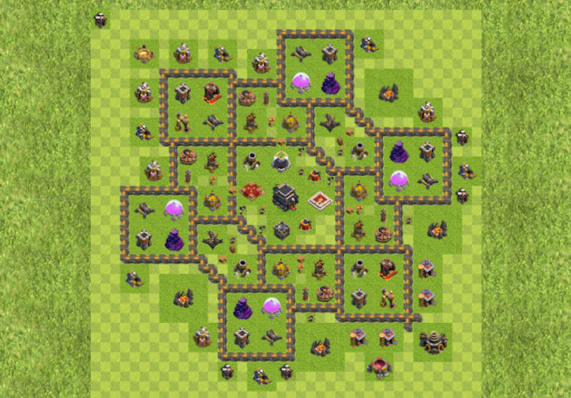 Base War TH 9 Terbaru dan Terkuat | Kumpulan Base dan Cara Bermain ...