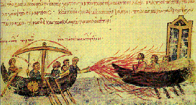 Fire And The "Secret" Weapon Used By The Greeks In Byzantium ~ HellasFrappe