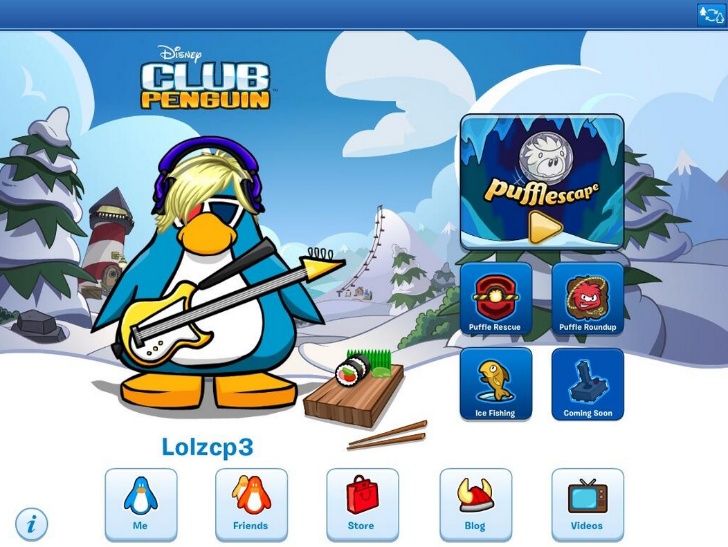 Conquistando no Club Penguin: My Penguin