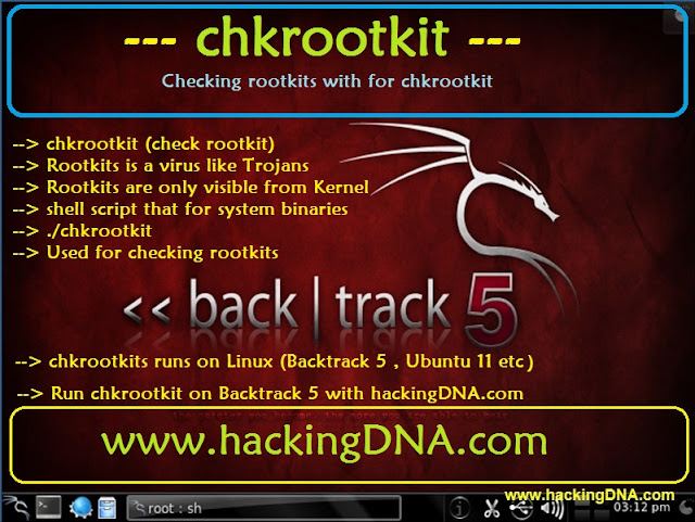 HackingDNA: chkrootkit on Backtrack 5