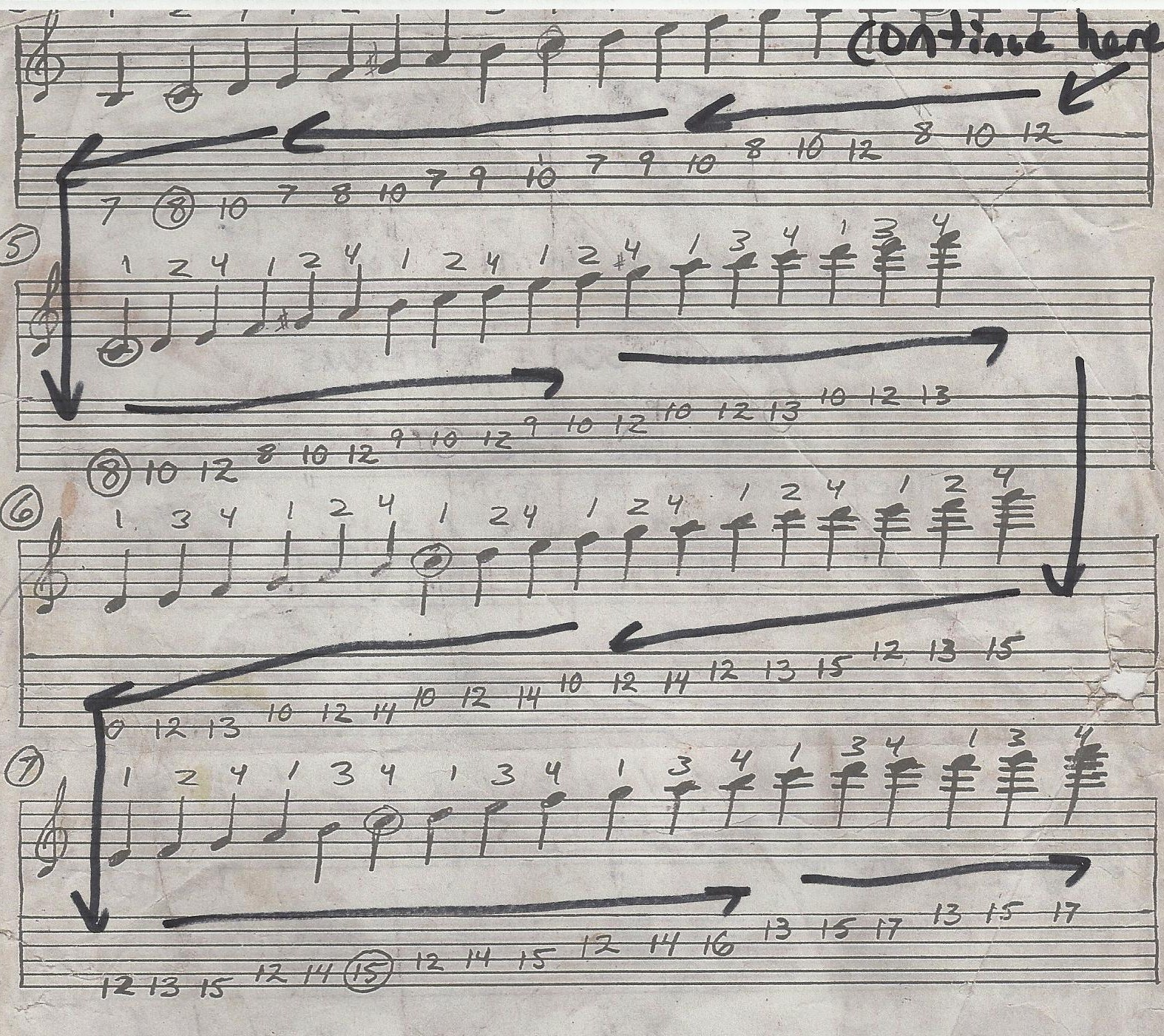 john berret music: Diatonic Major Scale Part 3: Connect The Dots La La ...
