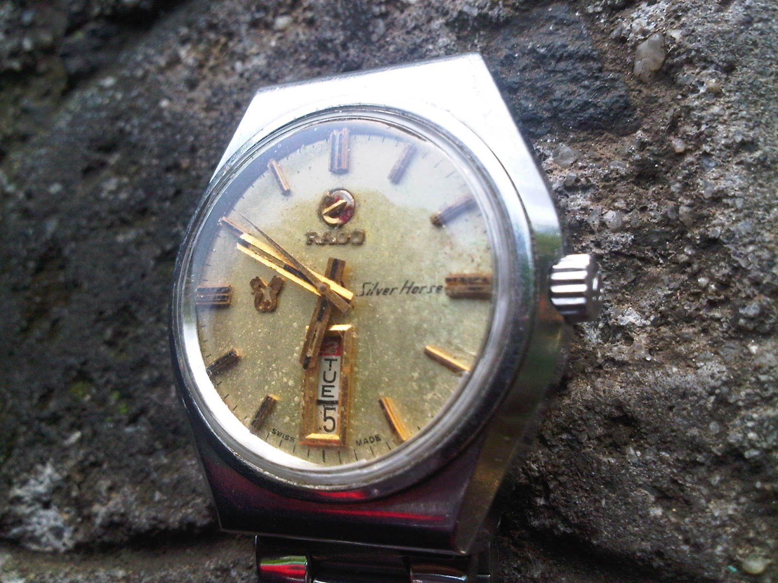 Azzam Vintage: Rado Silver Horse