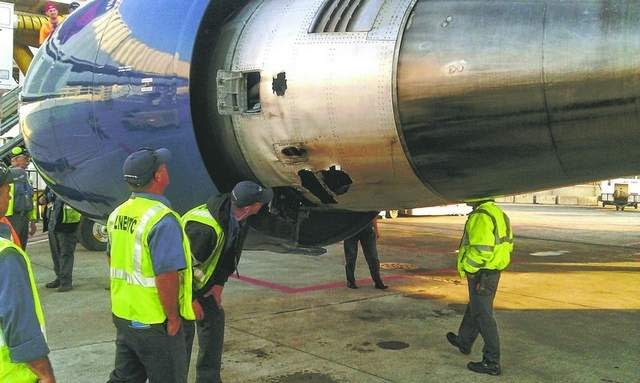 Kathryn's Report: Photos of plane damage may be fuel-dumping Delta jet