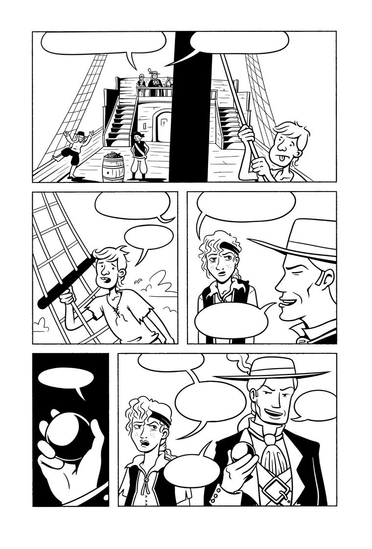 Andysaurus Comics: Curse of the Sea Hag (part 2!)