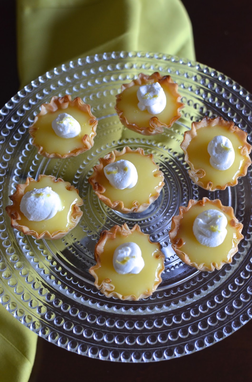 Playing with Flour: Mini lemon phyllo tarts