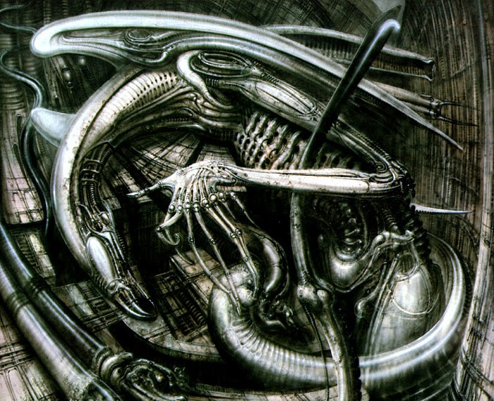 El arte de: H.R. Giger. Q.E.P.D