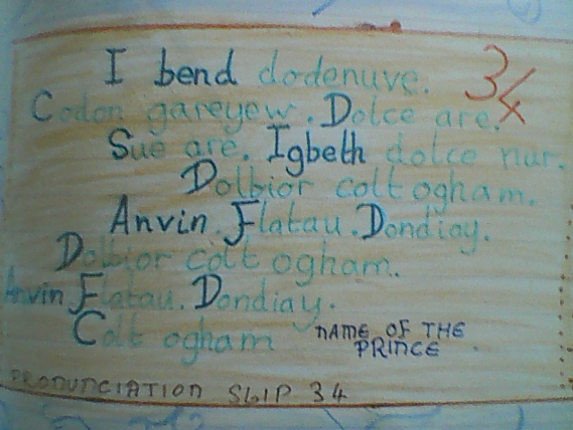 The Merlin Mega Fan: Spell Pronunciation Sheets in my Magic Book