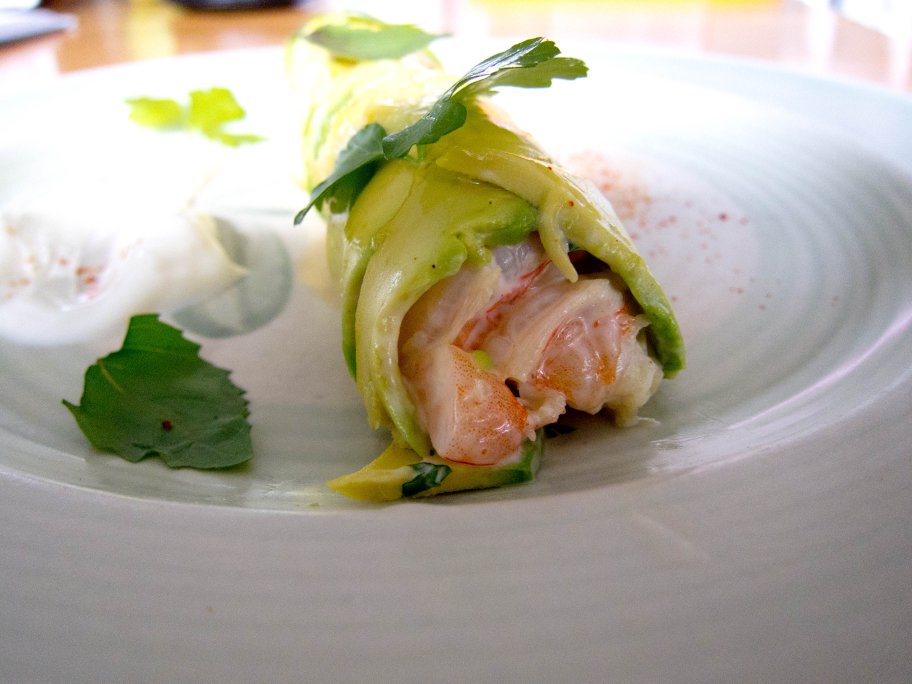 Gavin's Cooking: Avocado and Shrimp Salad Roulades