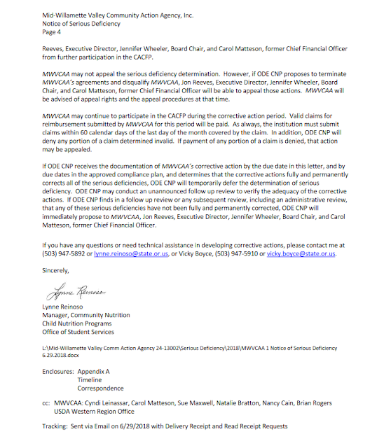 CANDO Archive: ODE to MWVCAA: "Seriously Deficient"