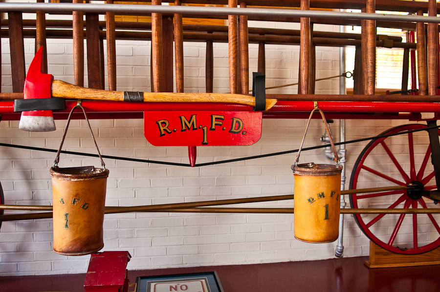 HLD Photography: What you find right at home - Old Fire Fighting Equipment