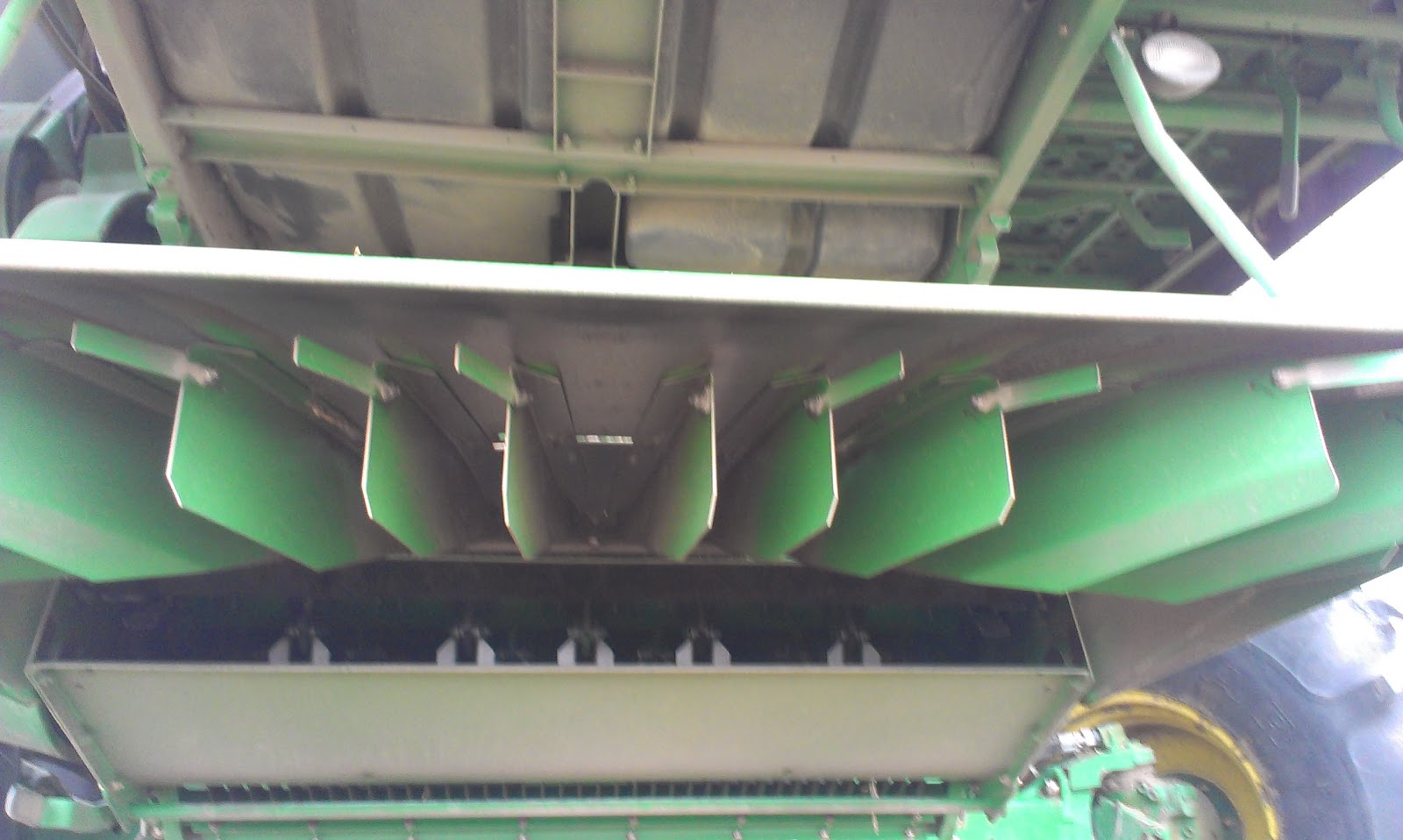 Tales of a Kansas Farm Mom: Up Close with a Combine Harvester