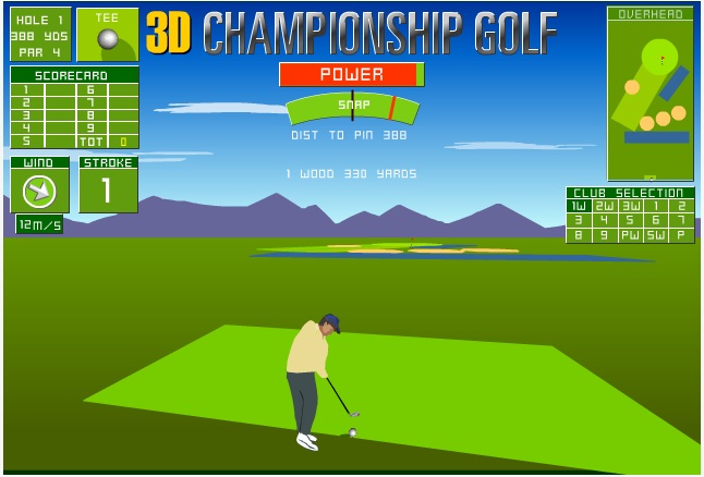 337 Games - Play Games Online For Free [ Jogos 337 ]: 3D Golf Lite game