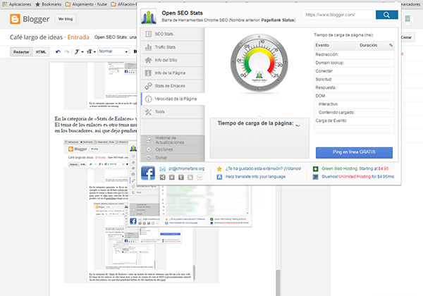 Open SEO Stats: una extensión para Chrome de cara al SEO | Café largo ...