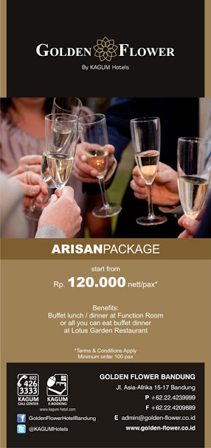 Hotel Bandung Promo: Paket Arisan - Hotel Golden Flower Bandung