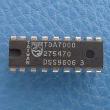 Electronic Circuit Diagrams: TDA7000 FM Radio