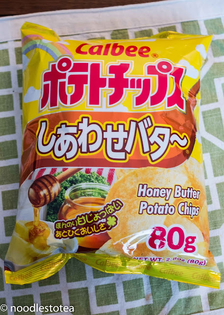 Noodles To Tea: Calbee Honey Butter Potato Chips
