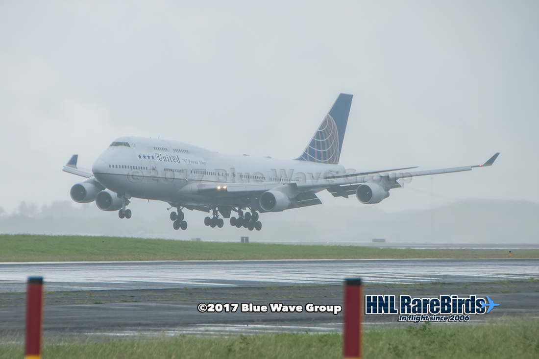 HNL RareBirds™: United Bids Aloha ‘Oe To The 747