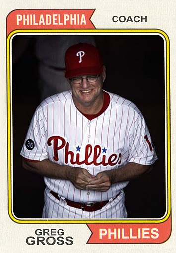 The Phillies Room: 2010 Chachi #46 Greg Gross CO